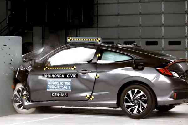Πρώτο crash test του νέου Honda Civic Coupe (+video) | THECITIZEN.GR