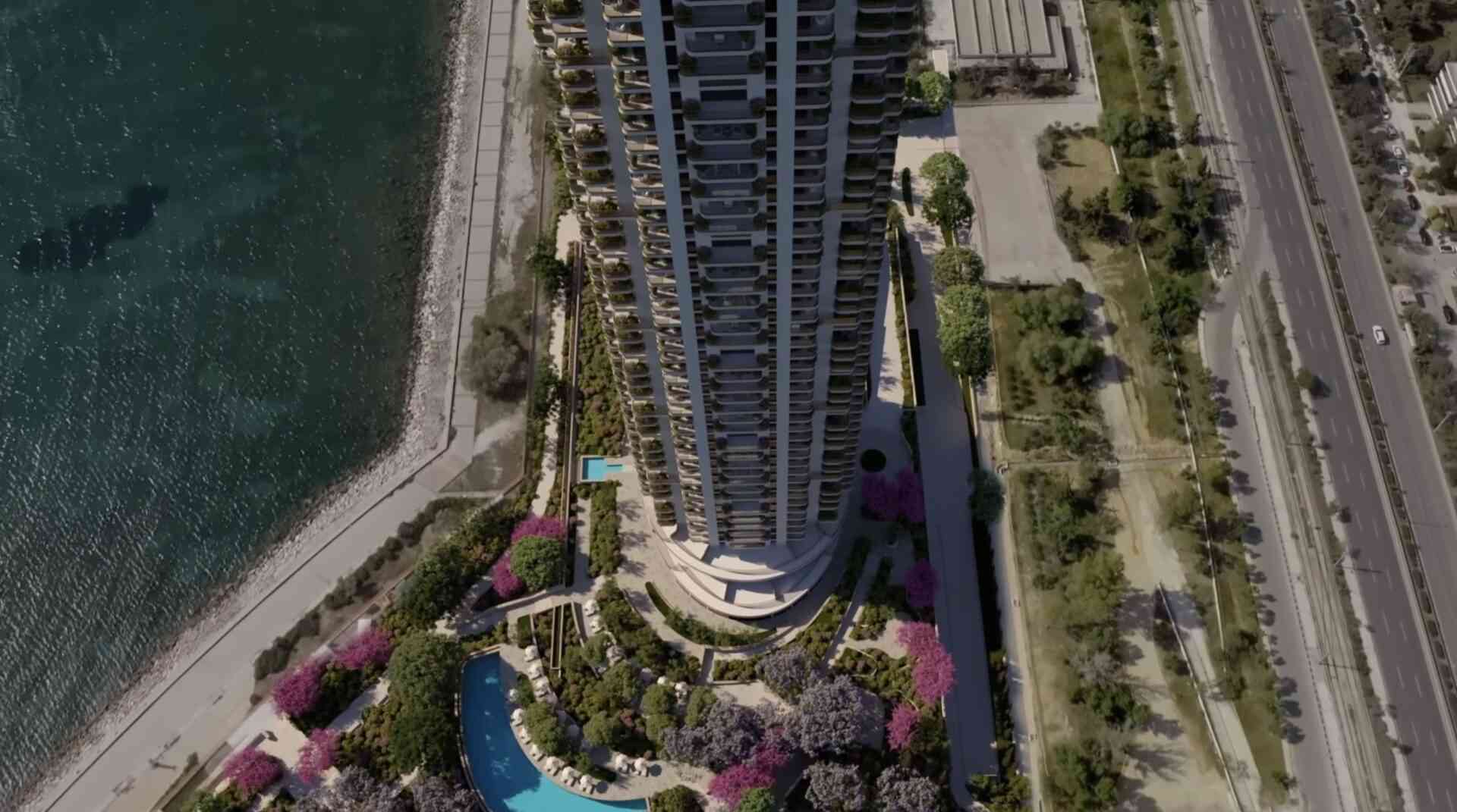 H εντυπωσιακή θεμελίωση του υψηλότερου οικιστικού πύργου της Μεσογείου ...